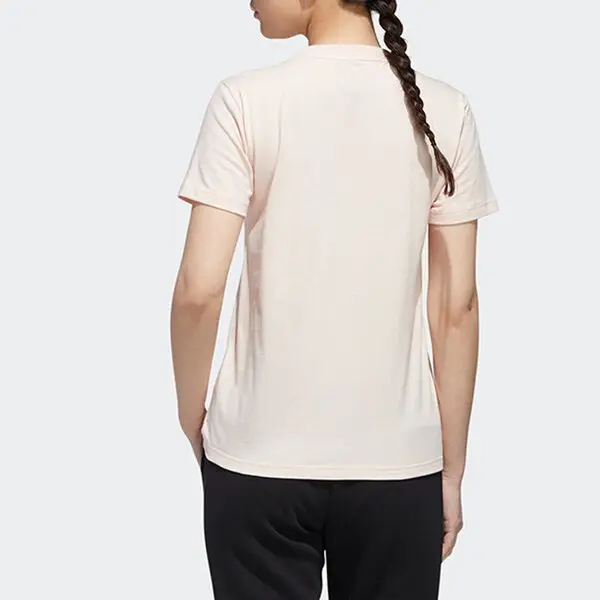 Adidas Large Shiny Logo Short Sleeve T-shirt