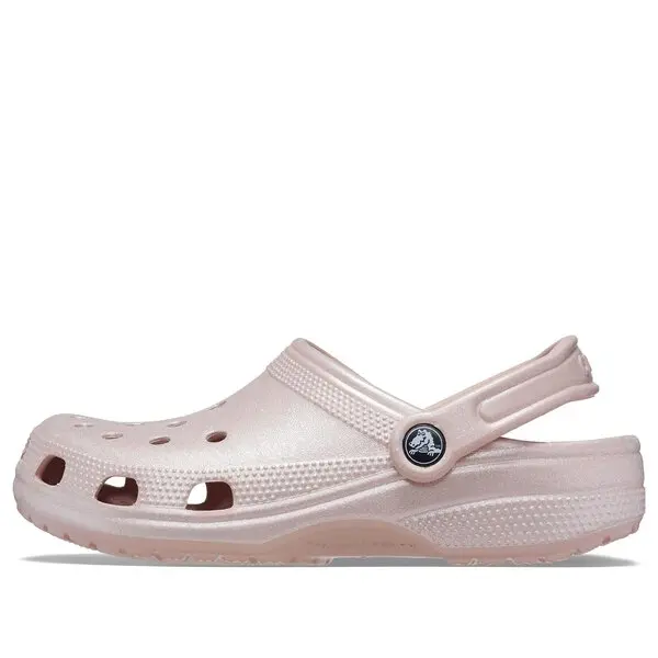 CROCS Classic Shimmer Clogs - Pink