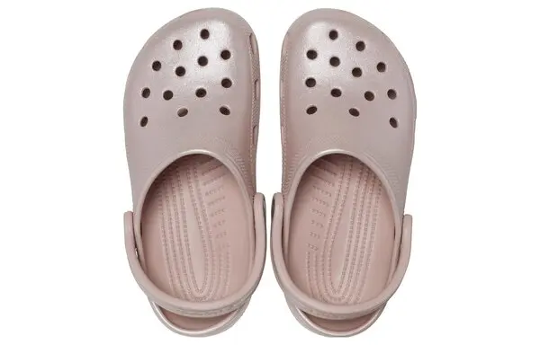 CROCS Classic Shimmer Clogs - Pink