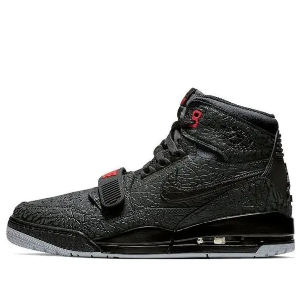JORDAN Air Legacy 312 Elephant Print High Top Sneakers - Black