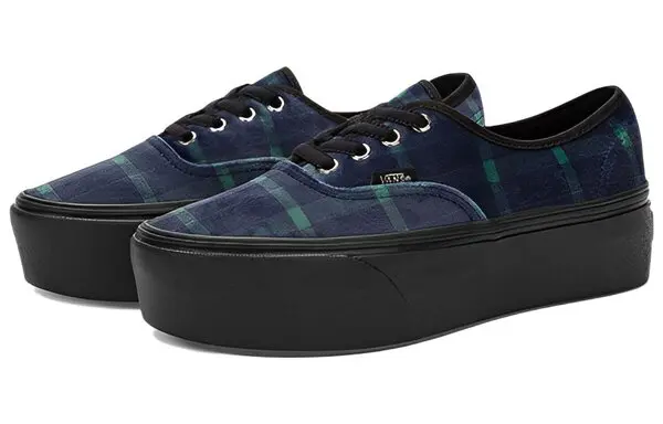 VANS Authentic Platform Checked Sneakers