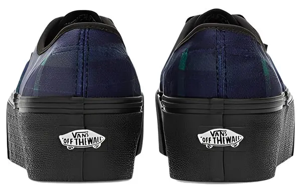 VANS Authentic Platform Checked Sneakers