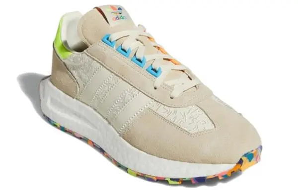 Adidas Retropy E5 Pride Sneakers - Dark Cream/yellow