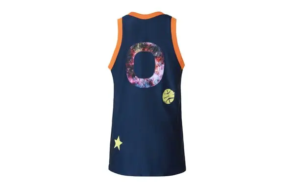 Nike Lebron X Monstars Crossover Dna Basketball Jersey - Blue