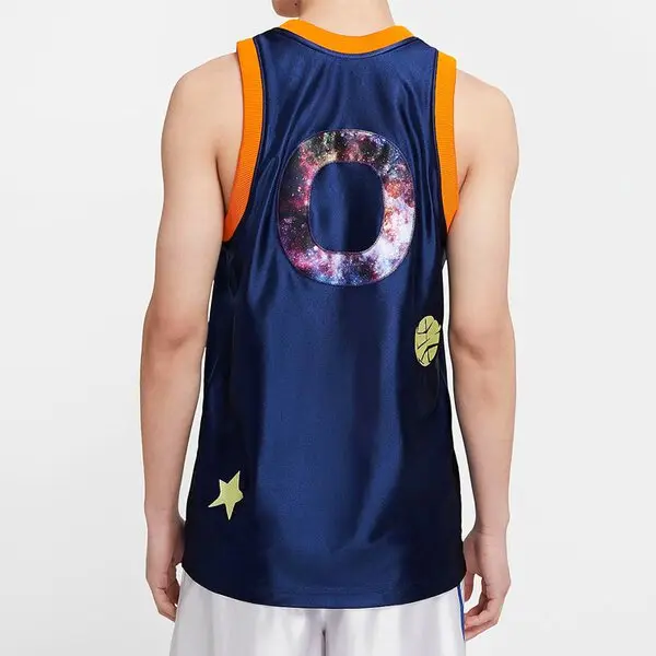 Nike Lebron X Monstars Crossover Dna Basketball Jersey - Blue