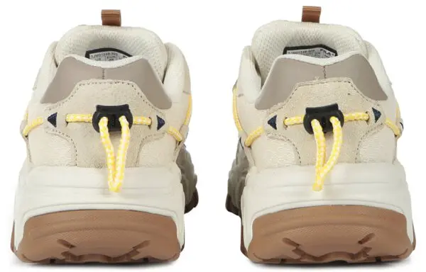 FILA Lace-up Athletic Sneakers - Graywhitebrown