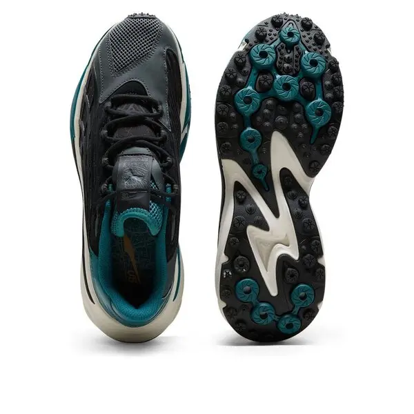 PUMA Spirex "icons Of Speed" Sneakers - Black/cold Green