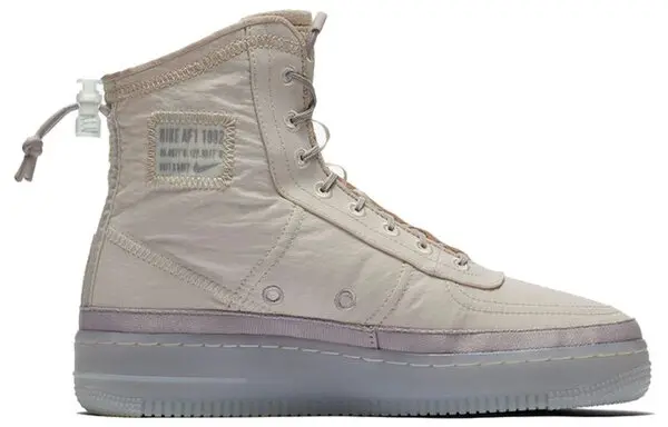 Nike Force 1 High Shell 'sail - Creamwhite/gray