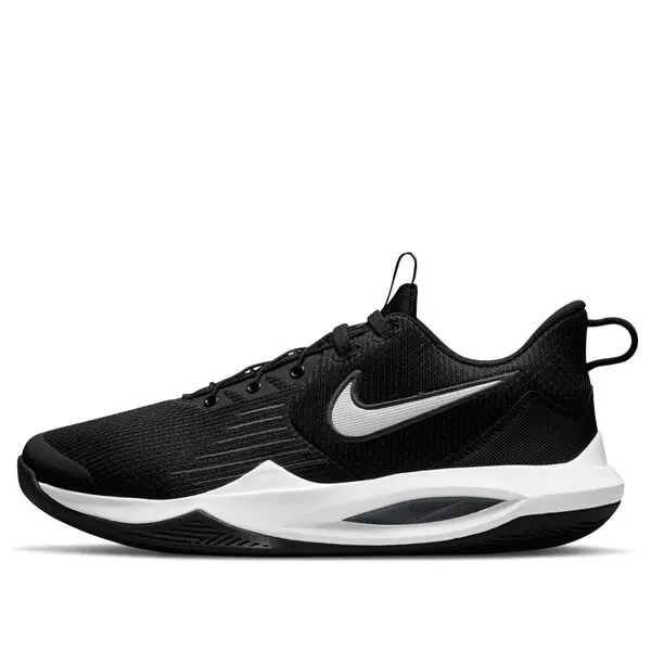 Nike Precision 5 Flyease Basketball Shoes - Black/white