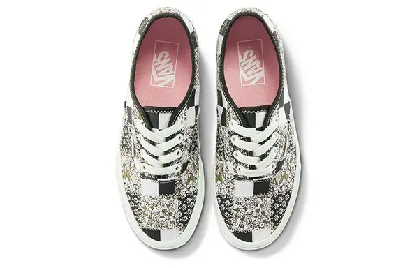 VANS Authentic Patchwork Floral Low Top Sneakers