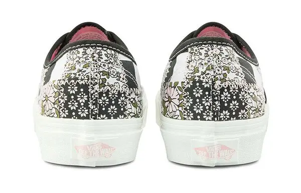 VANS Authentic Patchwork Floral Low Top Sneakers