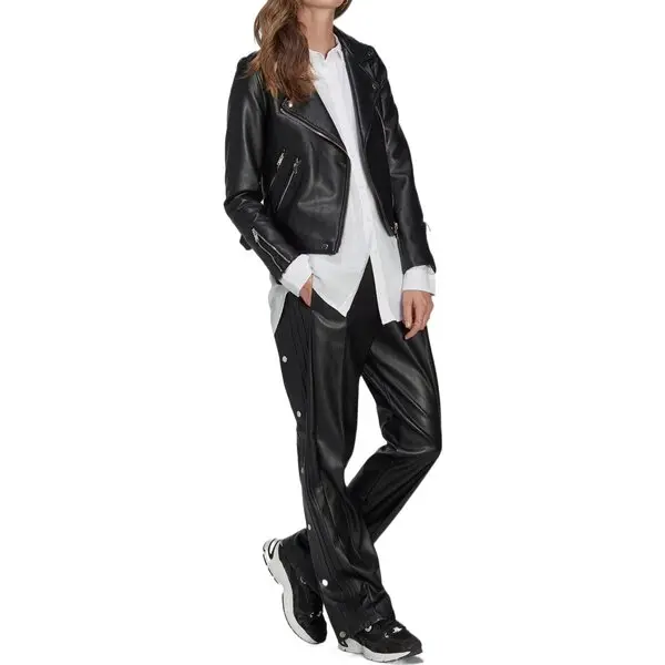 Adidas Centre Stage Faux Leather Adibreak Pants
