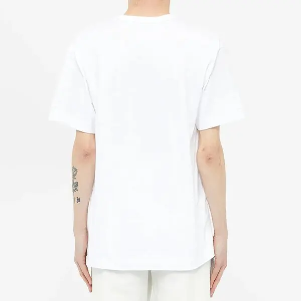 Play Comme Des Garcon Blue Eyes Logo Tee
