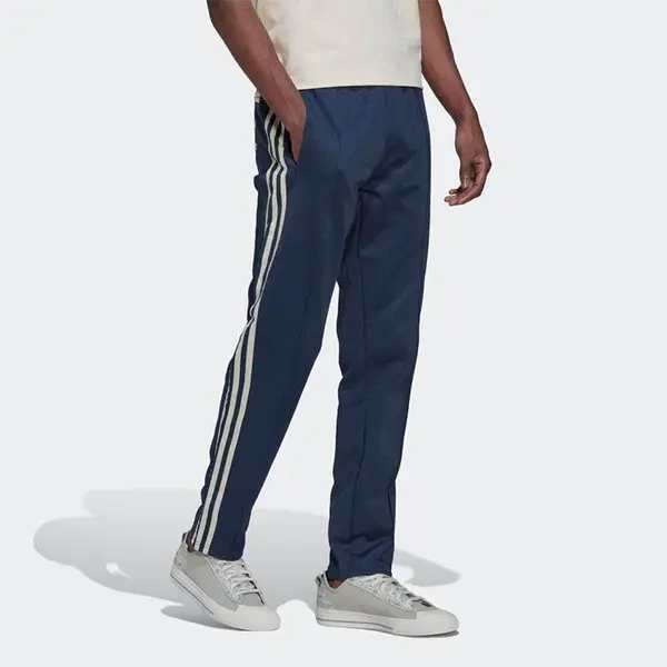 Adidas Originals Stripe Logo Casual Sports Pants/trousers/joggers Autumn Blue - Multi-color