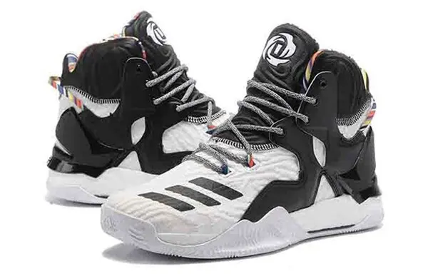 Adidas D Rose 7 'bhm' Basketball Sneakers - White