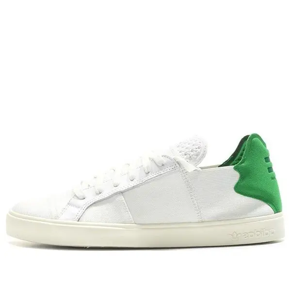 Adidas Pharrell Williams X Elastic Lace Up Sneakers - White/green
