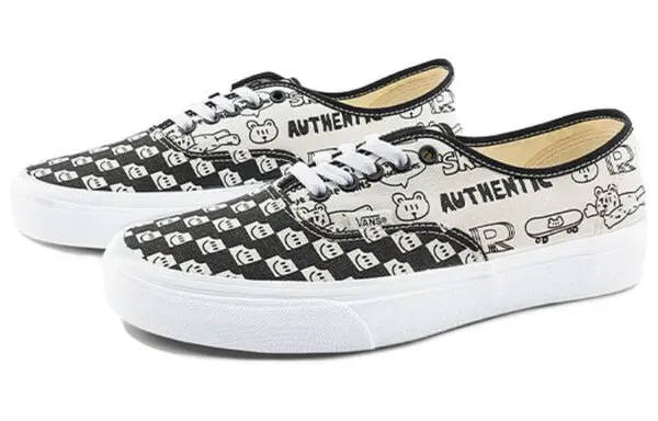 VANS Authentic X Otw Nuttsh "black White" Sneakers - Black/white