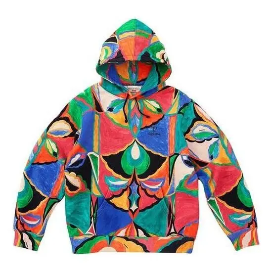 Supreme X Emilio Pucci Hooded Sweatshirt - Multi-color