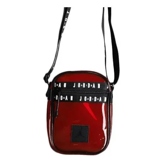 JORDAN Air Jelly Festival Crossbody Bag - Red/black
