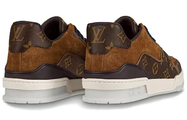 LOUIS VUITTON Trainer Sneakers - Brown/white/black