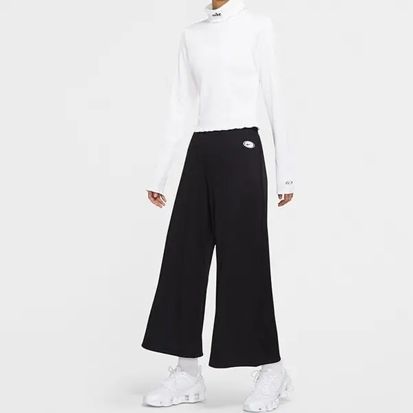Nike Ribbed Knit Wide-leg Trousers