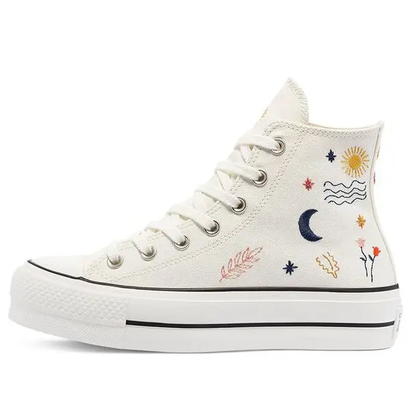 CONVERSE Chuck Taylor All Star Platform High Top Sneakers - Cream