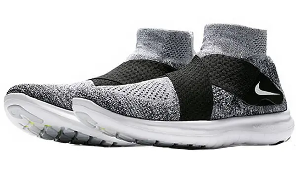 Nike Free Rn Motion Flyknit 2017 Sneakers - Black Wolf Grey