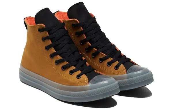 CONVERSE Chuck Taylor All Star Cx Fleece Lined High Top Sneakers - Brown/black