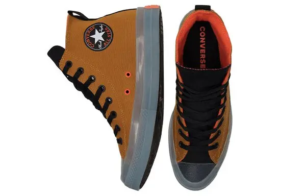 CONVERSE Chuck Taylor All Star Cx Fleece Lined High Top Sneakers - Brown/black