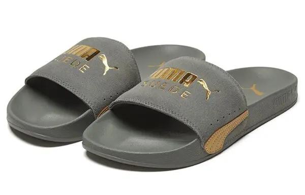 PUMA Leadcat Ftr Suede Classic Slide - Graygold