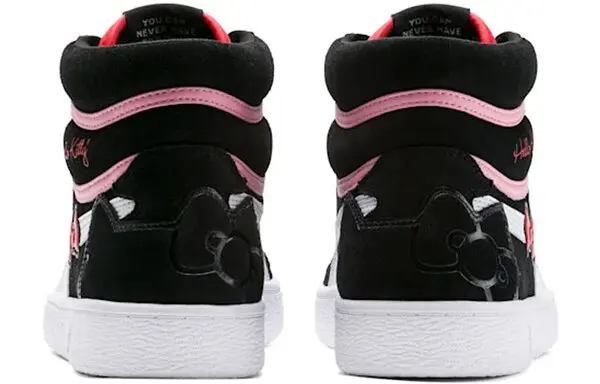 PUMA X Hello Kitty Ralph Sampson Mid Sneakers - Black/white