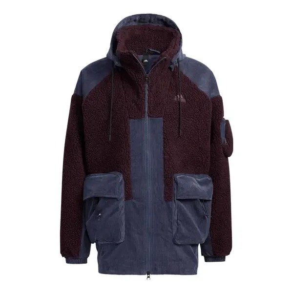 Adidas Patch Fleece Cargo Jacket - Multicolour