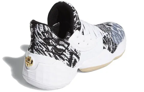 Adidas Harden Volume 4 Sneakers - Black/white