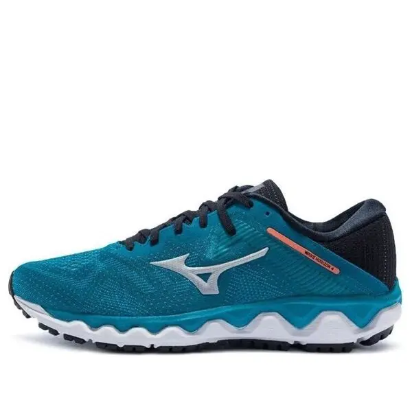 Mizuno Wave Horizon 4 Athletic Sneakers - Blue/white