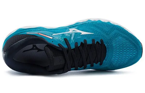 Mizuno Wave Horizon 4 Athletic Sneakers - Blue/white