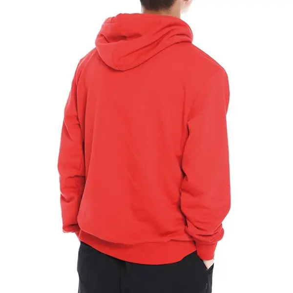 CONVERSE Finger Letter Print Hooded Drawstring Sweatshirt