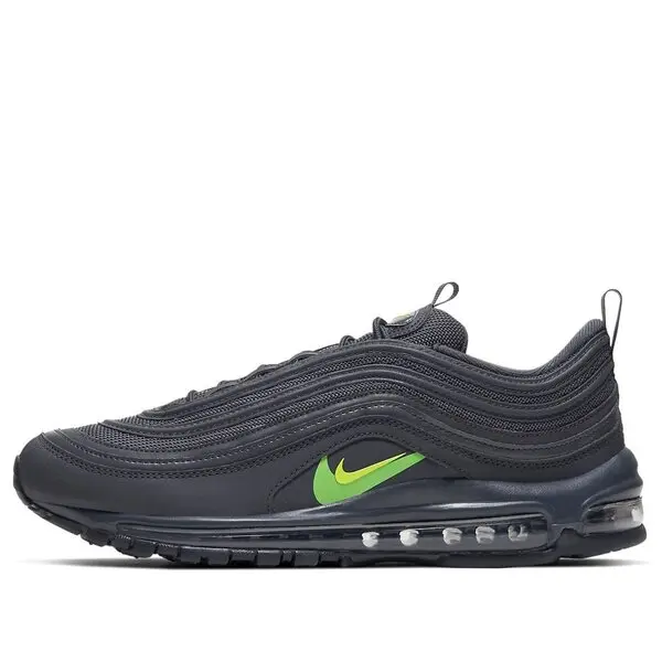 Nike Max 97 "double Green Swoosh" Sneakers - Black