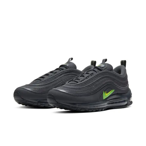 Nike Max 97 "double Green Swoosh" Sneakers - Black