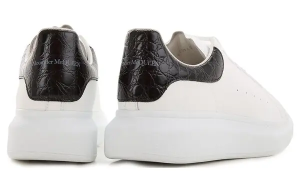 Alexander McQueen Oversized Sneakers - White/black