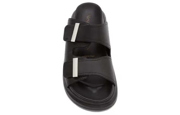 Alexander McQueen Hybrid Slide - Black/silver