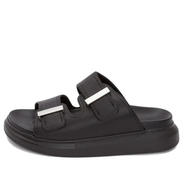 Alexander McQueen Hybrid Slide - Black/silver