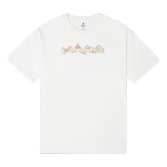 CONVERSE Graphic Print Loose Fit Short Sleeve T-shirt