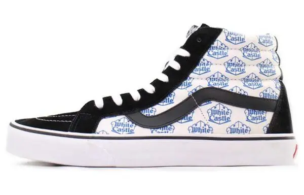 VANS X Supreme Sk8-hi Reissue "white Castle" Sneakers - Black/white
