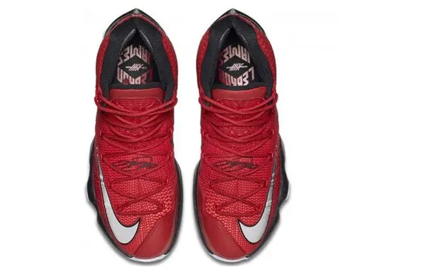 Nike Lebron 13 Elite Ep Basketball Sneakers - Red/black