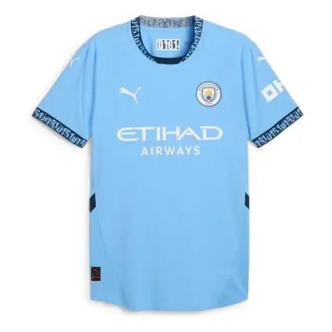 PUMA Manchester City 24/25 Authentic Home Jersey - Blue