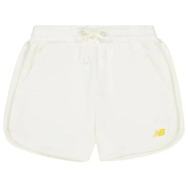 NEW BALANCE High-rise Shorts With Logo - White