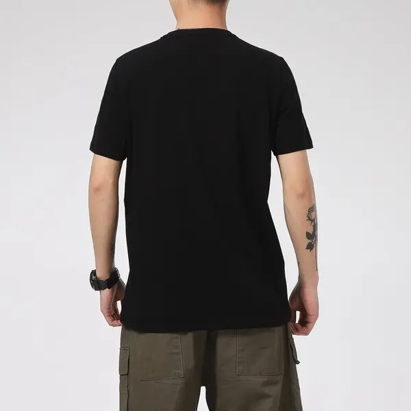 PUMA Classics Logo T-shirt 'black White - Black/white