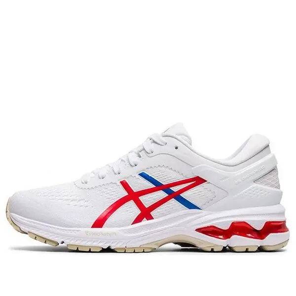 Asics Gel-kayano 26 "retro Tokyo" Athletic Shoes - White/blue/red