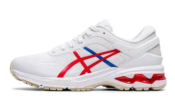 Asics Gel-kayano 26 "retro Tokyo" Athletic Shoes - White/blue/red
