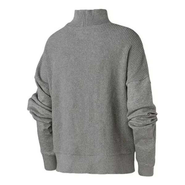 CONVERSE Knit Mock Neck Sweatshirt